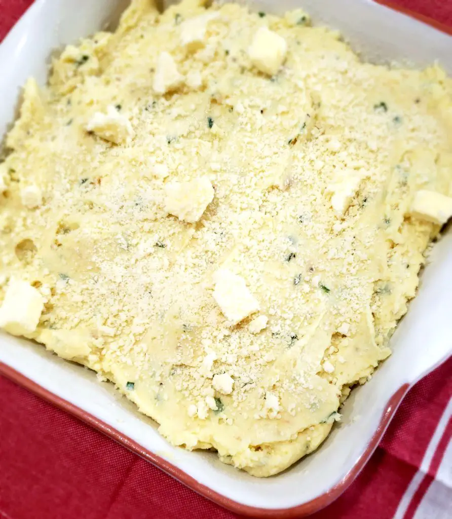 Fluffy Goat Cheese and Chive Mashed Potatoes | Salt Sugar Spice