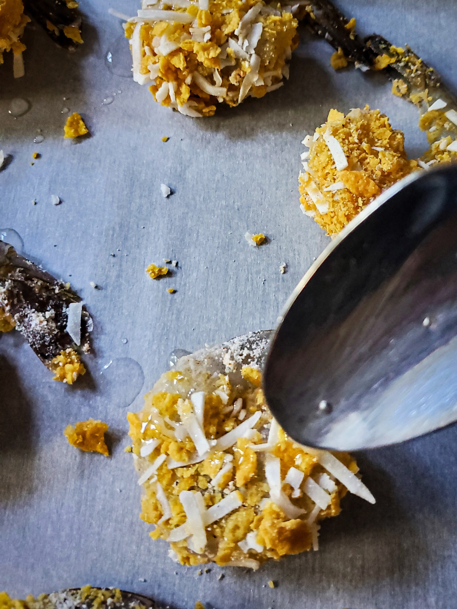 Crispy Baked Coconut + Cornflake Shrimp | Salt Sugar Spice