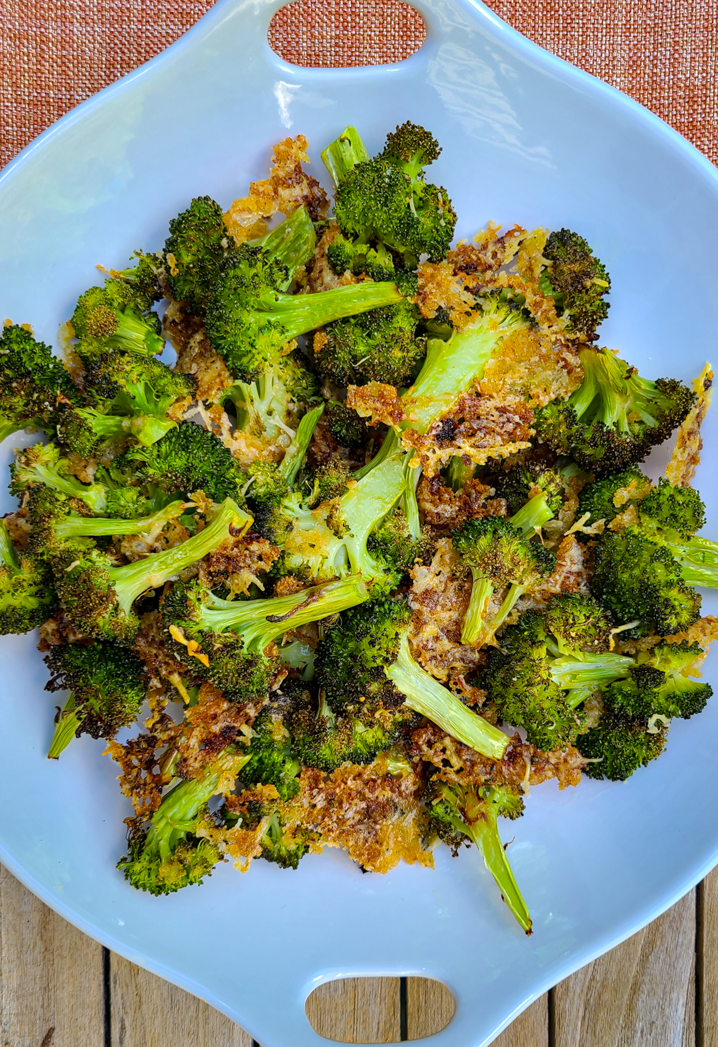 Crispy Parmesan Roasted Broccoli | Salt Sugar Spice